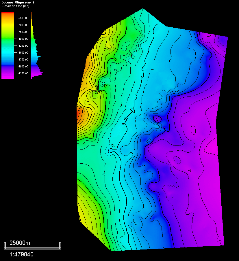 PETREL: pick horizons on 2D seismic profiles – AurelienG